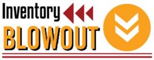 INVENTORY BLOWOUT