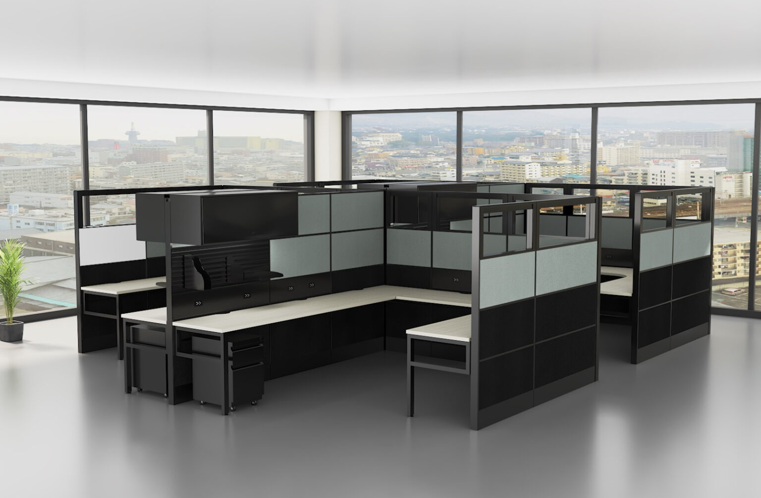Modern Office Cubicles Are the Future of Office Design
